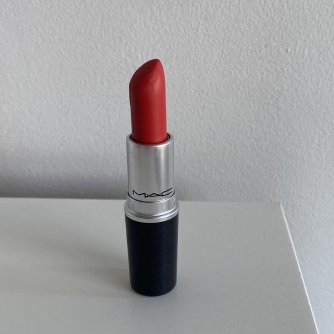 Mac dangerous red matte lipstick - Depop