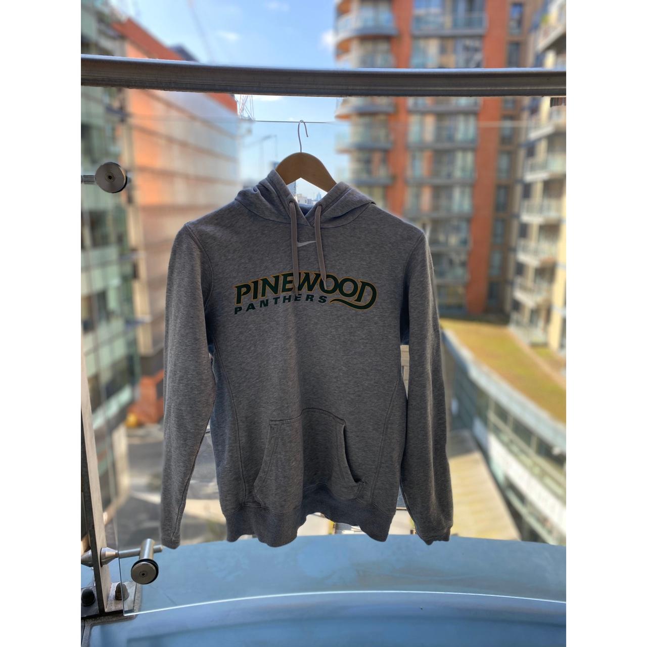 Vintage Nike Grey pinewood panthers hoodie Women’s... - Depop