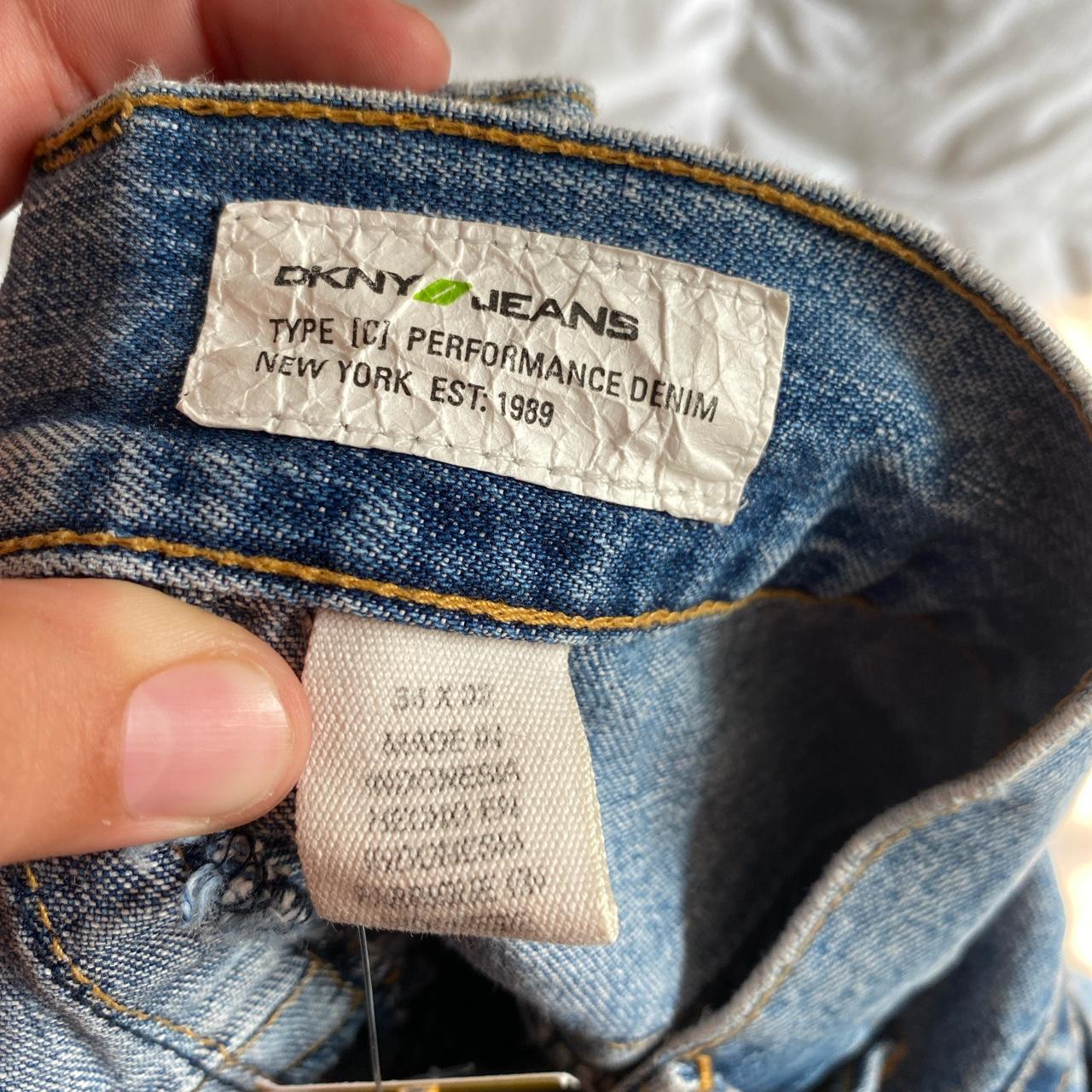 coolest vintage dkny jeans, 33x32, $15 obo - Depop