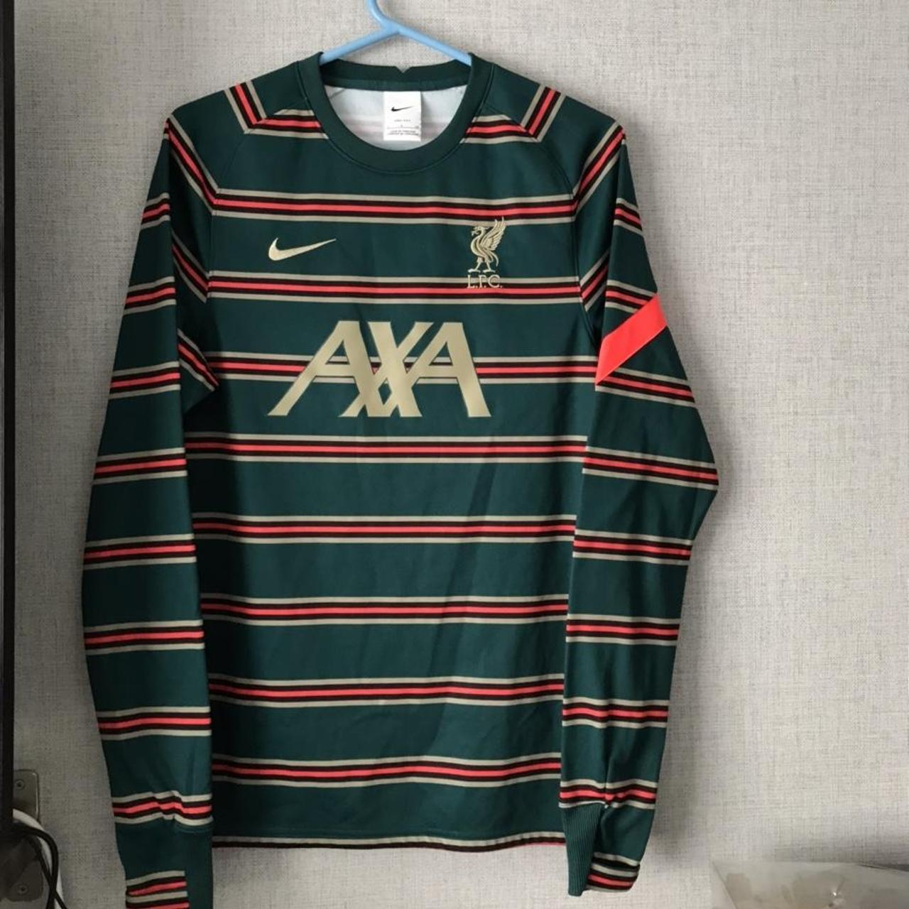 Liverpool football shirt jumper sweatshirt soccer... - Depop