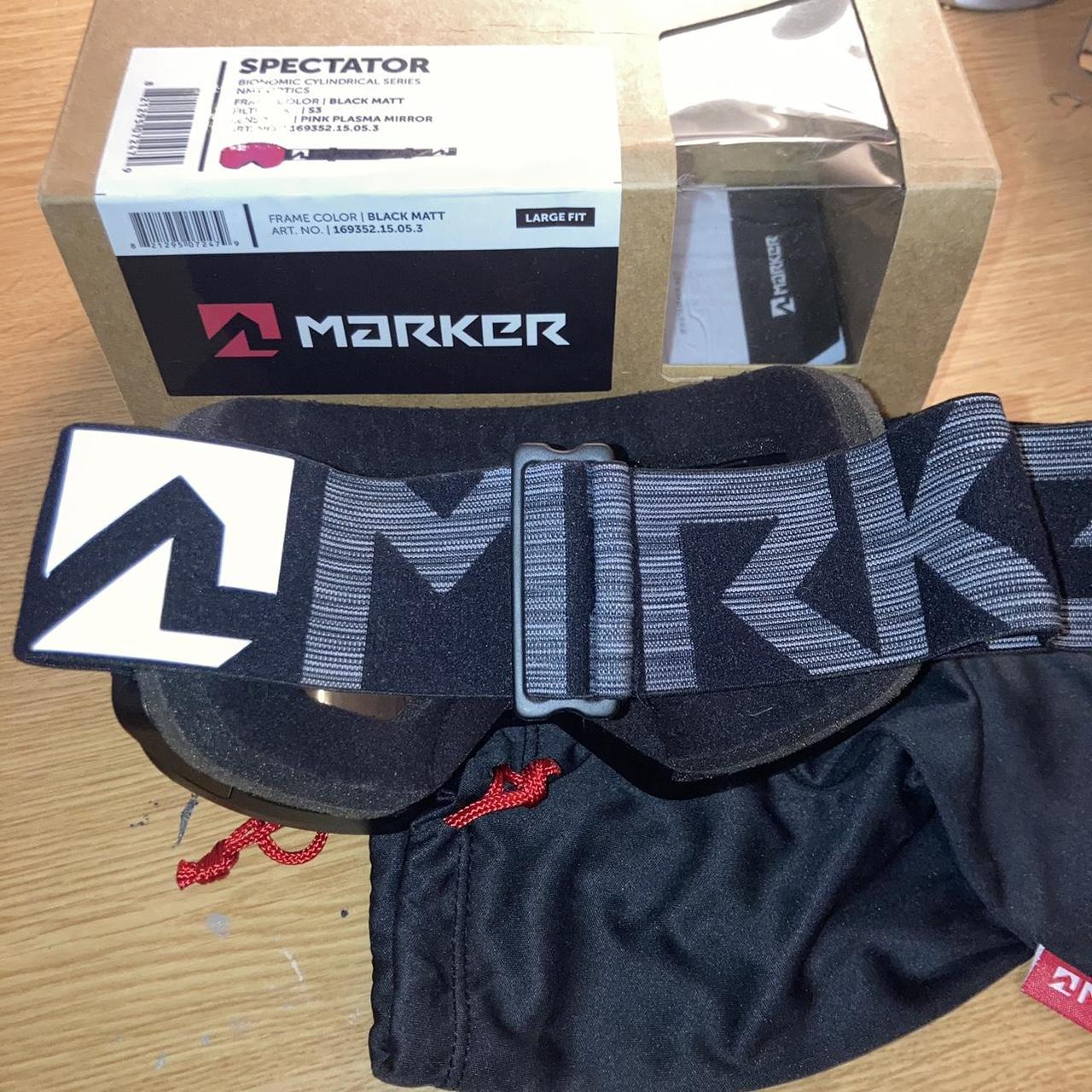 Marker spectator ski goggles never worn perfect... - Depop