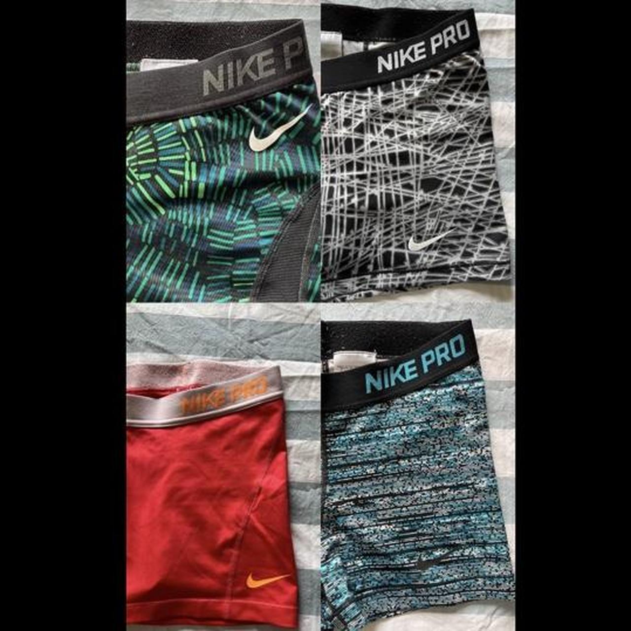 RESERVED DO NOT BUY! PACK OF 4 Nike pro shorts ALL... - Depop