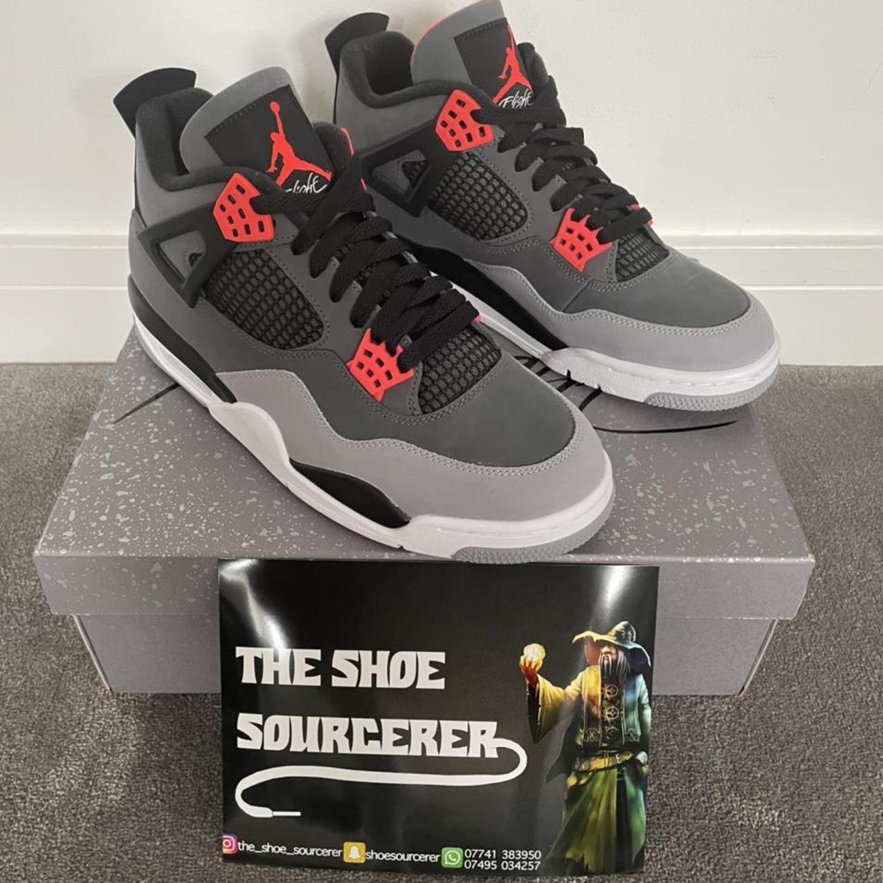 Jordan 4 infared Brand new never worn Original box - Depop