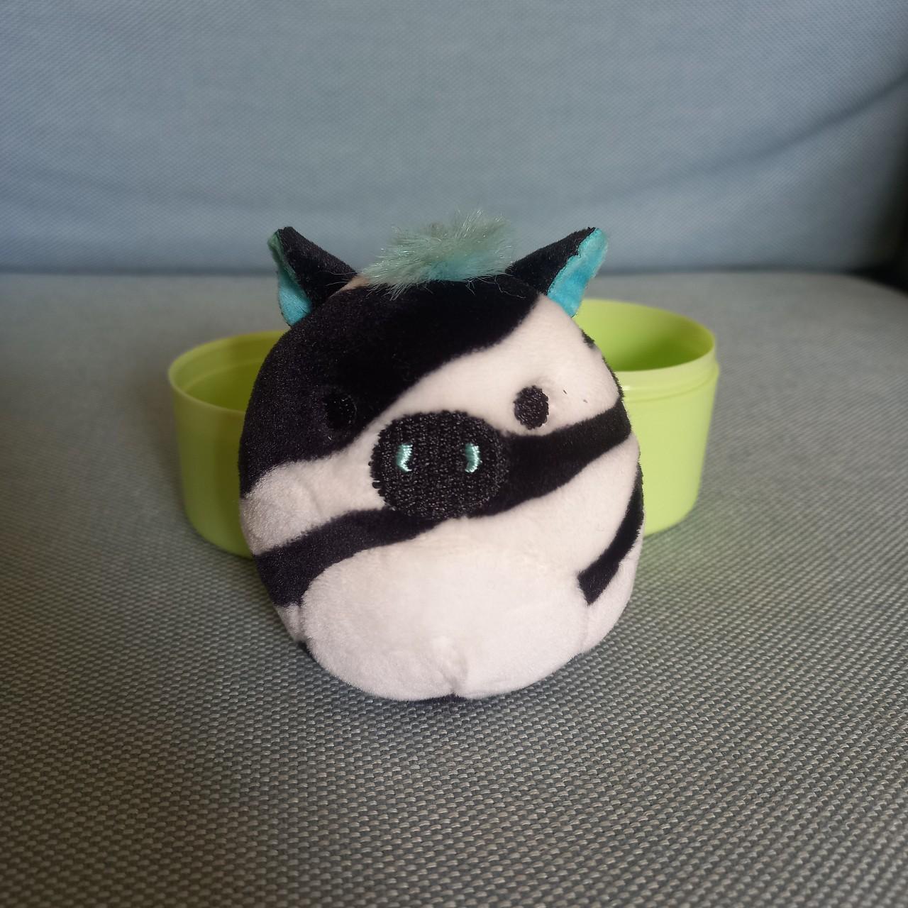 Zebra Micro Squishmallow from Mystery Bag In... - Depop