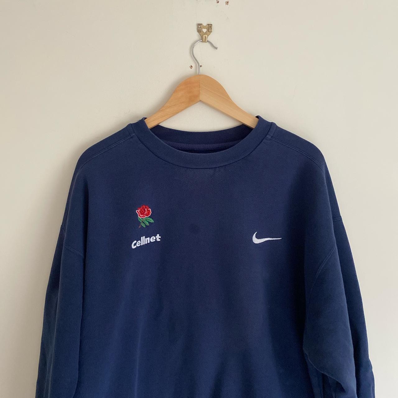 Vintage 1997 England Nike Player Issue Rugby... | Depop