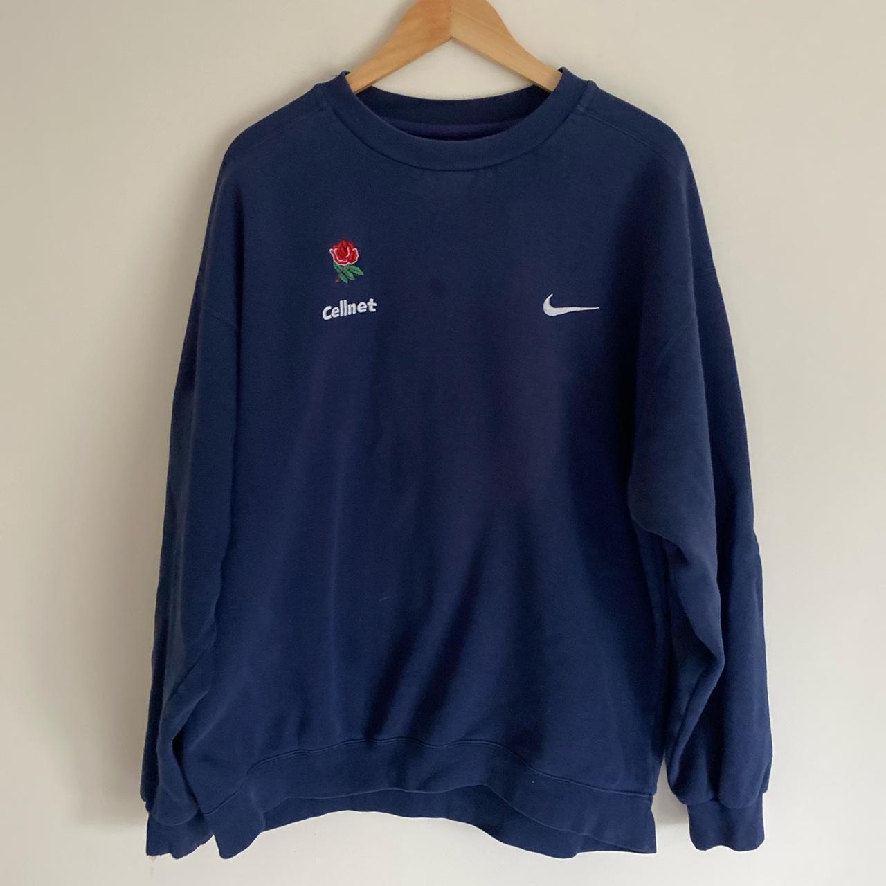 Vintage 1997 England Nike Player Issue Rugby... | Depop