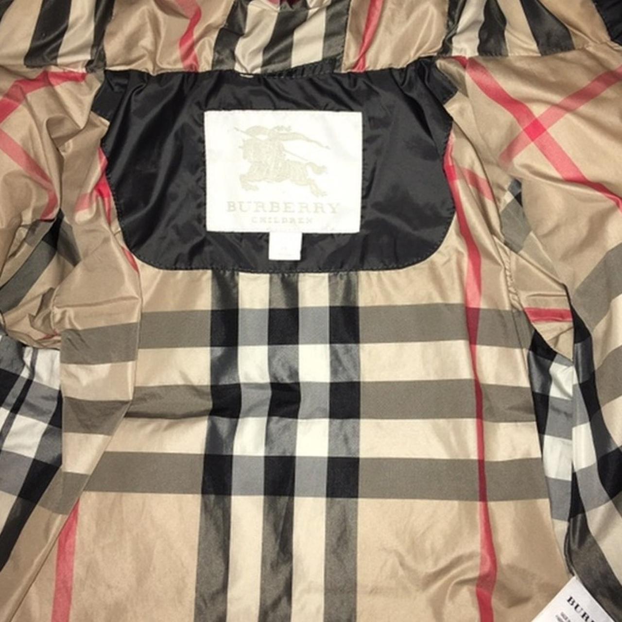 Burberry children black 2 year old puffer jacket... - Depop
