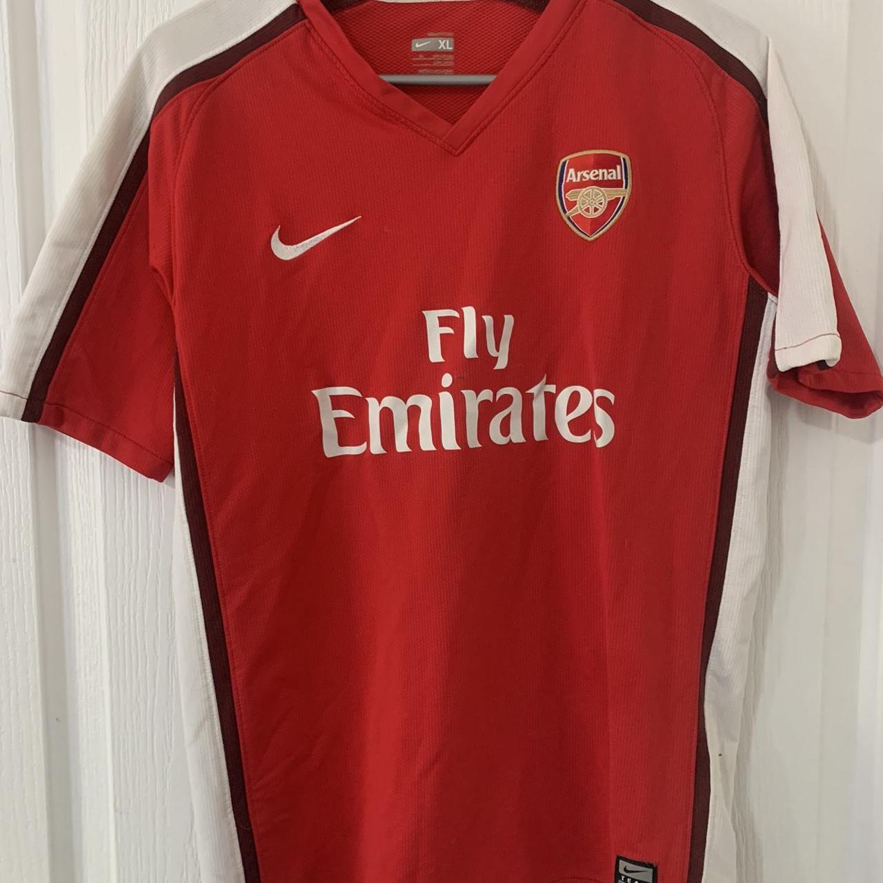 Arsenal 09/10 Home Kit Size: Kids XL Condition:... - Depop