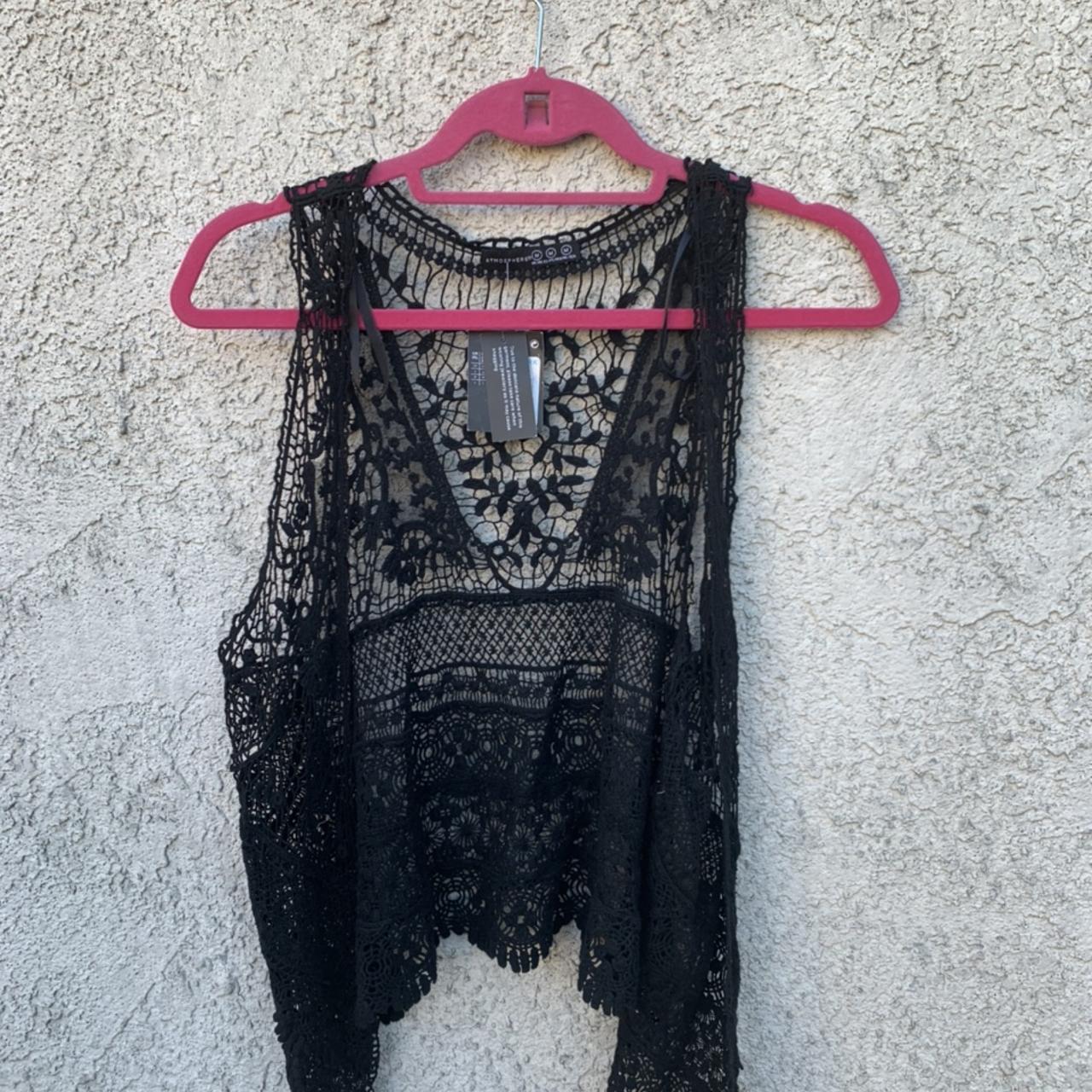 Lace vest from Primark UK NWT, never worn! would be... - Depop