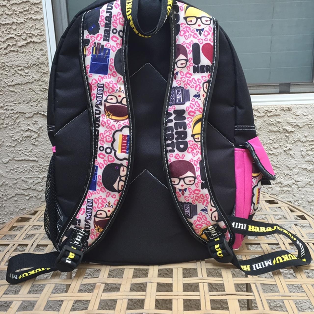 Harajuku Lovers Backpack I heart Nerds Harajuku Mini - Depop