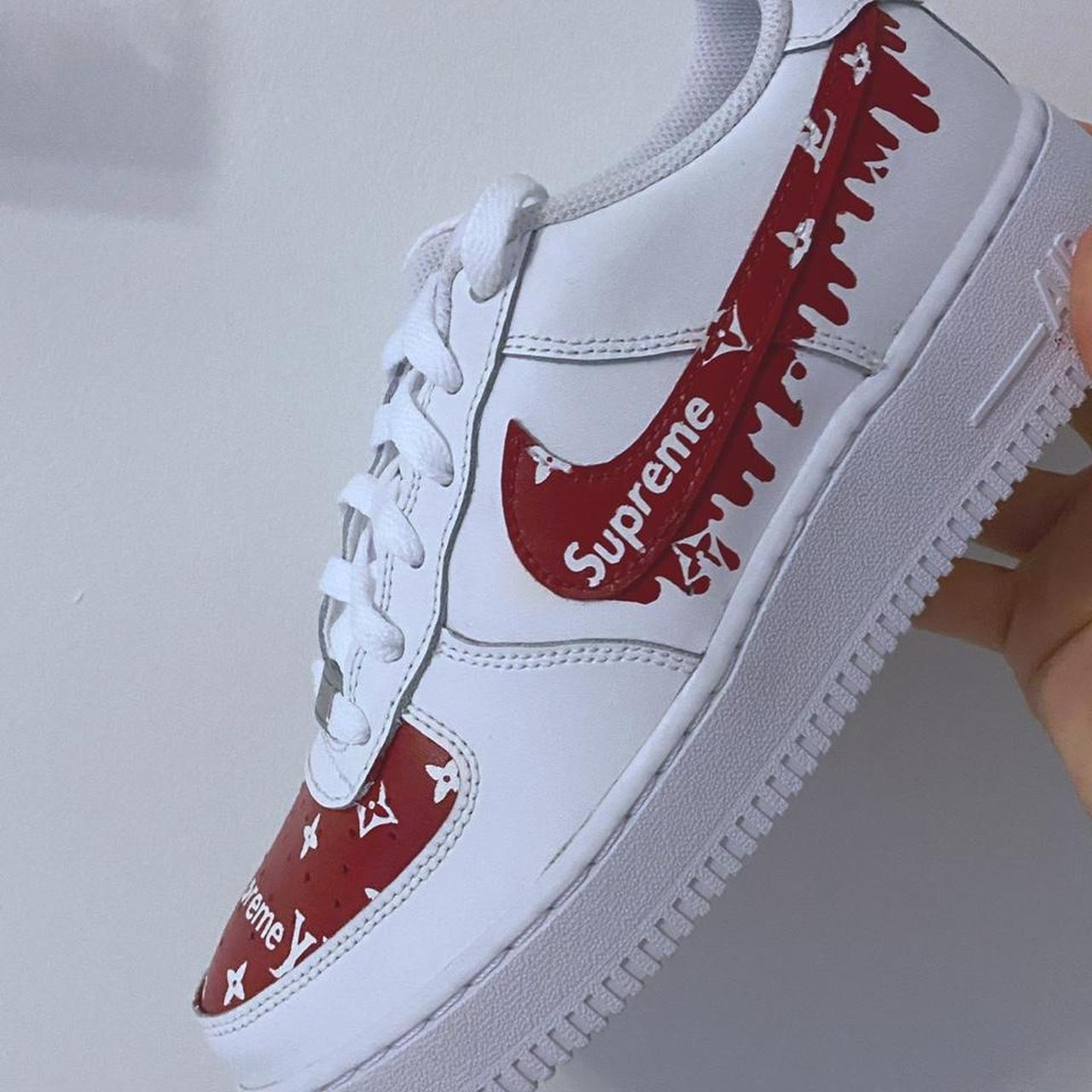 Custom Air Force 1s, - Hand Painted using... - Depop