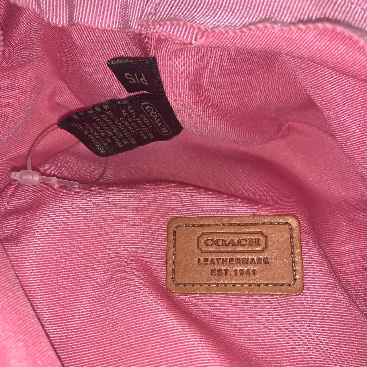 vintage RARE pink coach bucket hat💗 vintage... - Depop