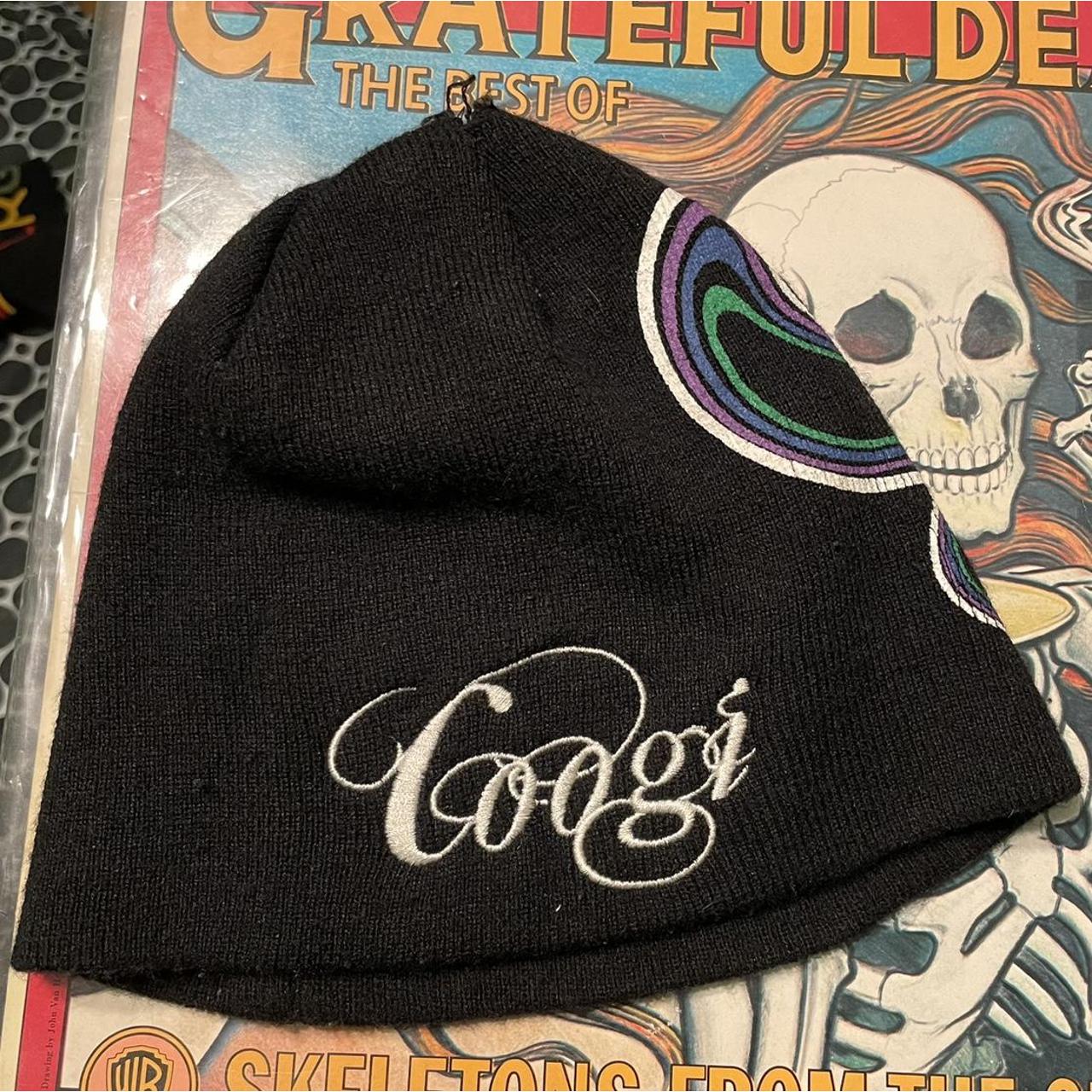 This is a dope COOGI beanie with some trippy bubble... - Depop