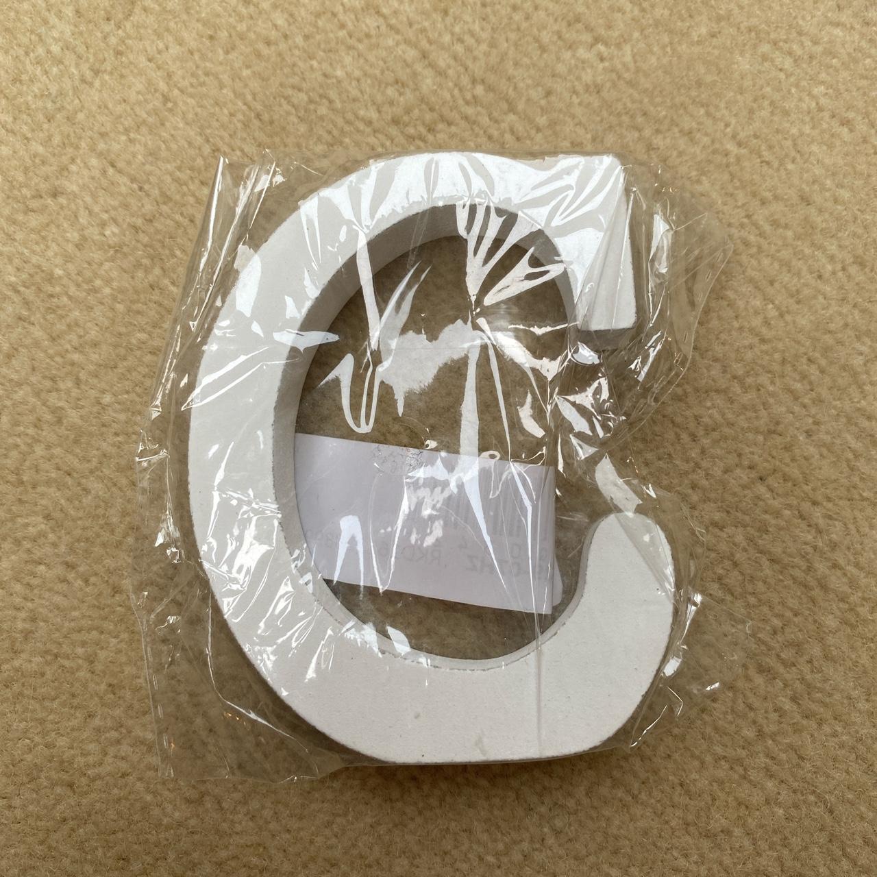 Cutest little c wooden white bedroom decoration... - Depop