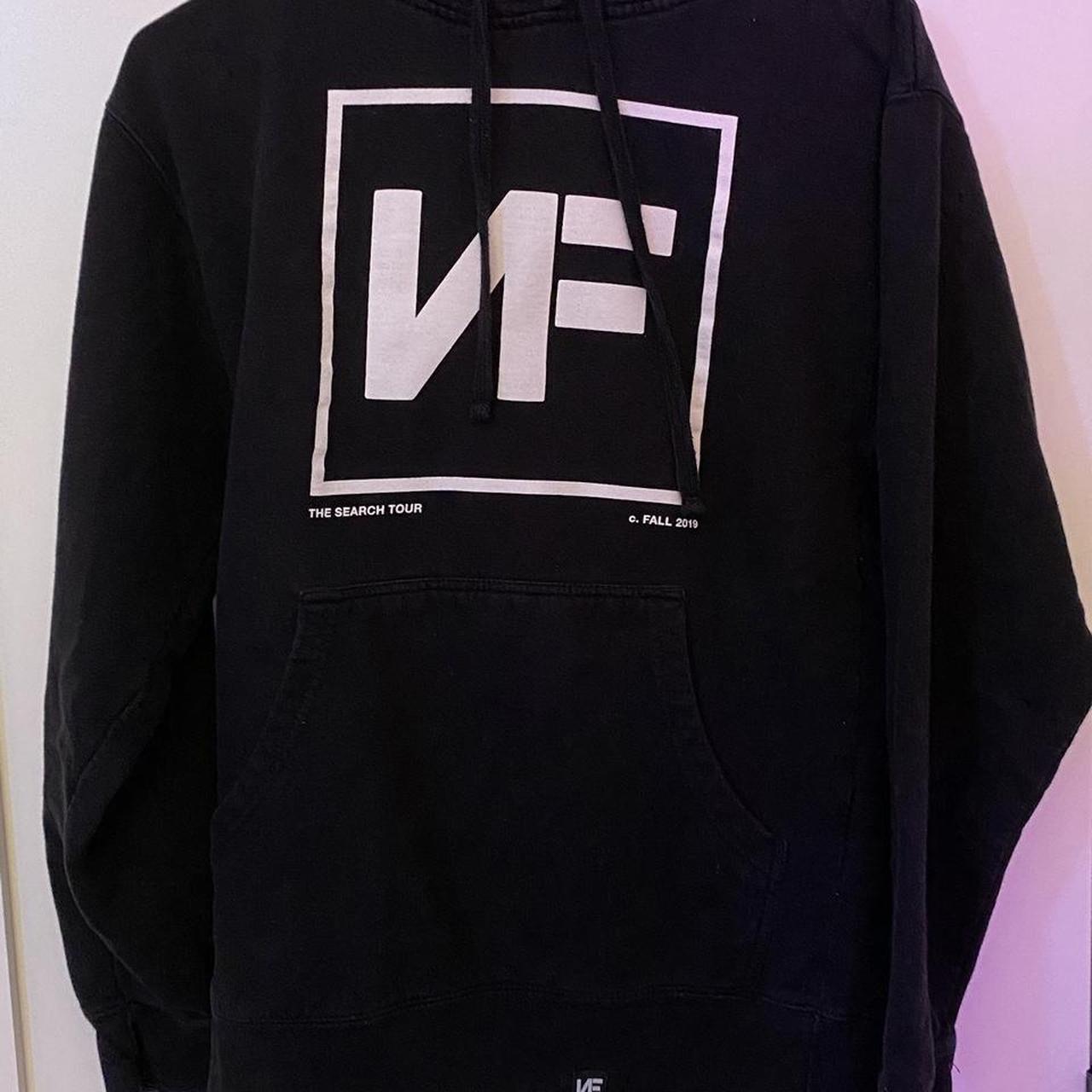 NF the search hoodie, bought at the minneapolis show... - Depop