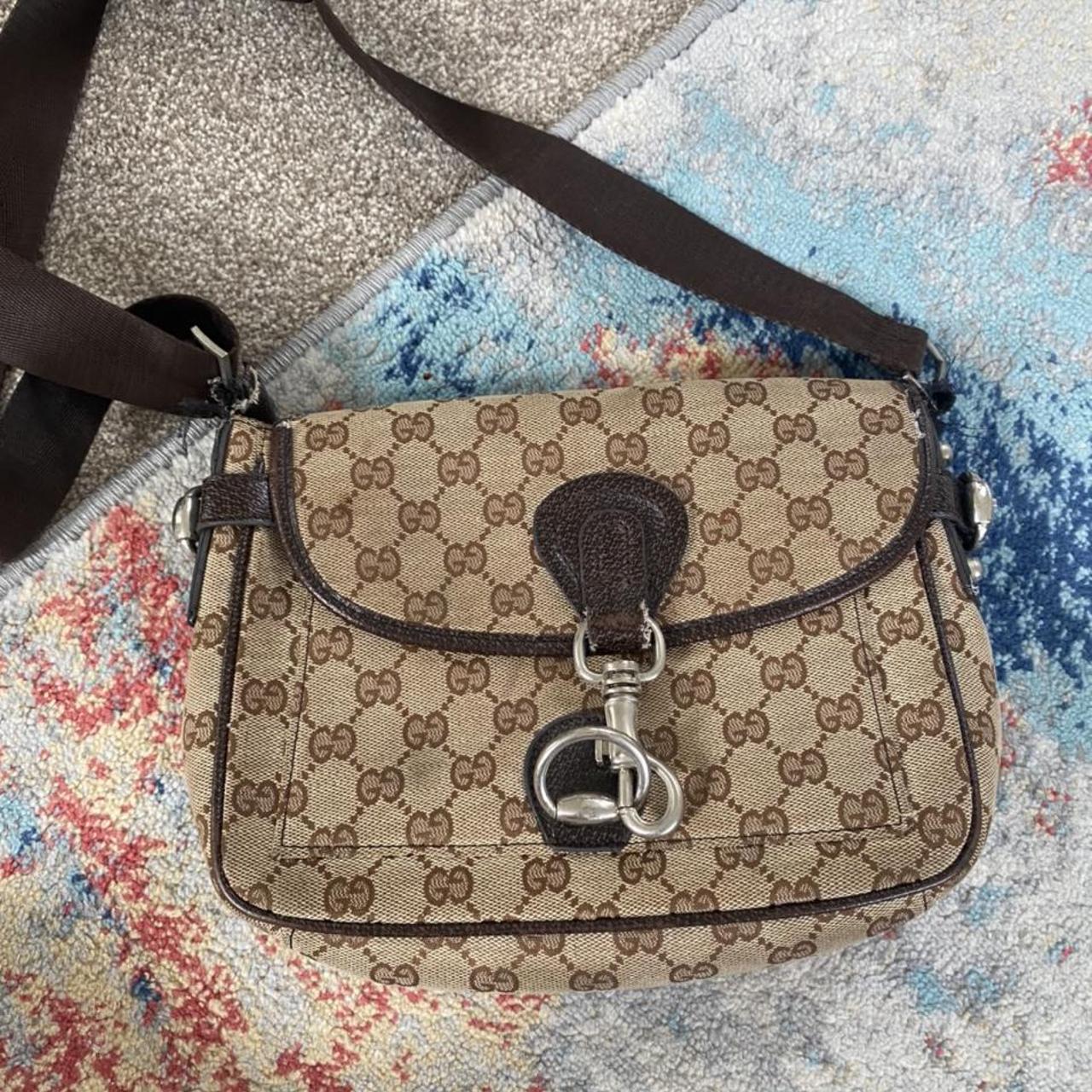 Gucci monogram bag - fully adjustable strap - strap... - Depop