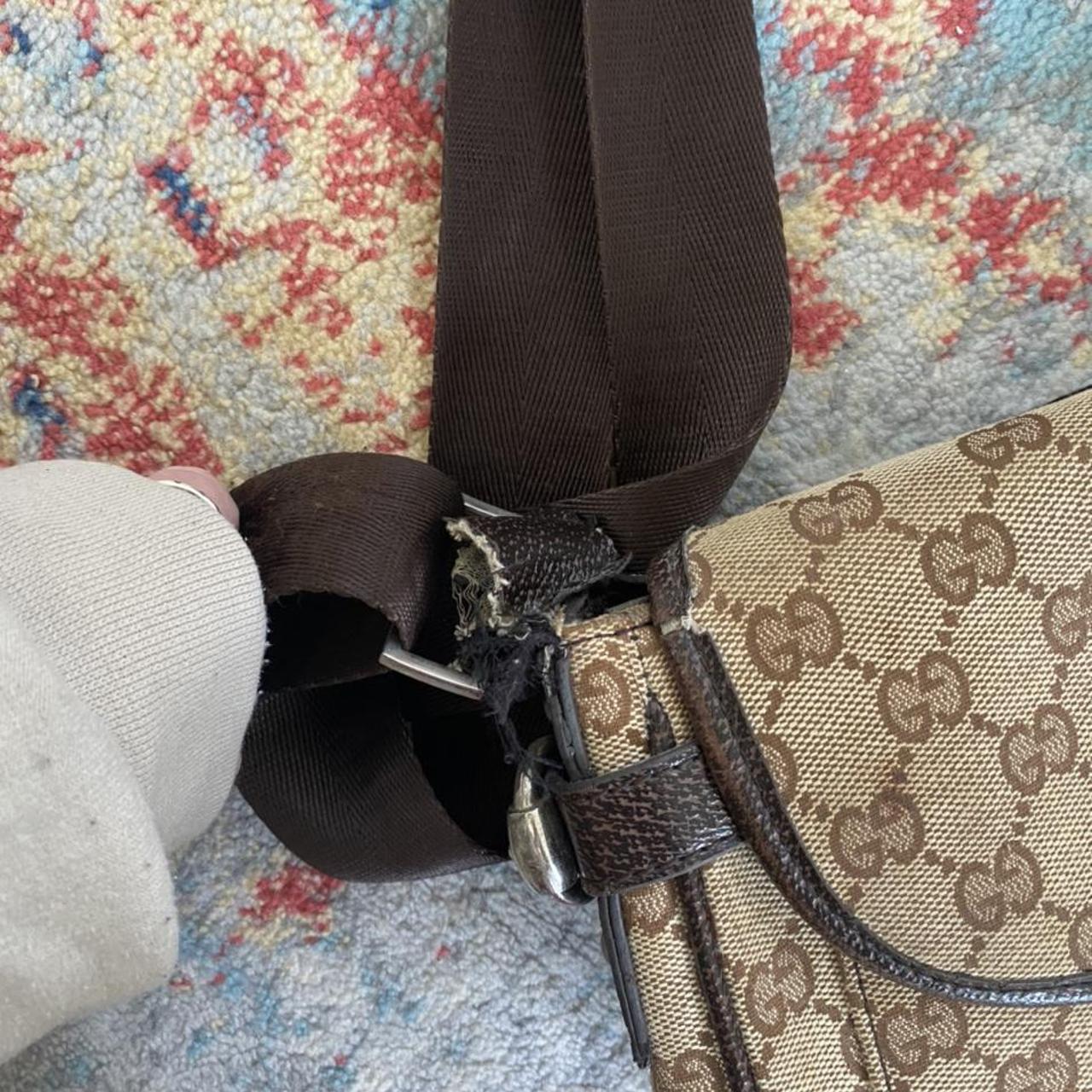 Gucci monogram bag - fully adjustable strap - strap... - Depop