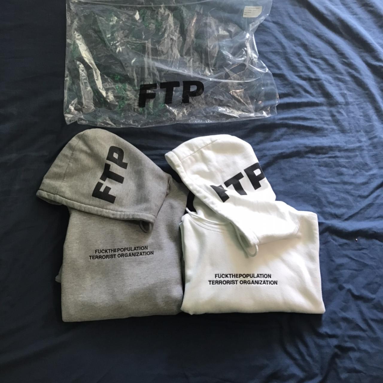 PRICE FOR ONE FTP TERRORIST ORGANIZATION HOODIE Got... - Depop