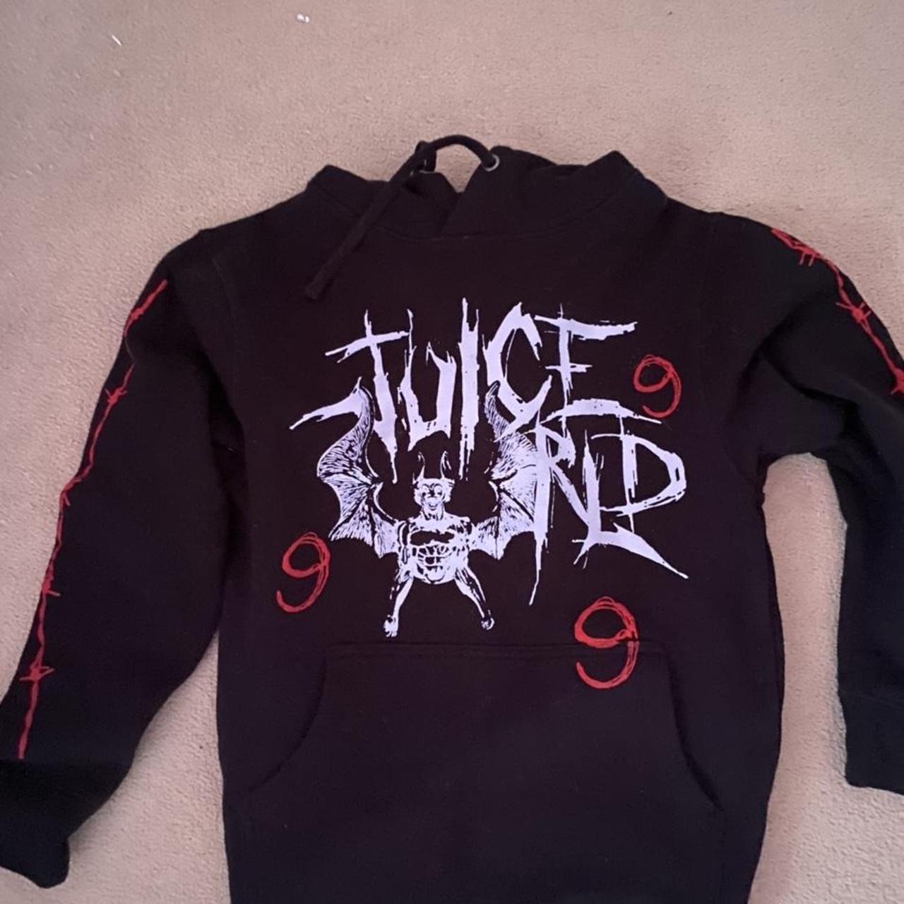 Official Juice wrld hoodie Size small - Depop