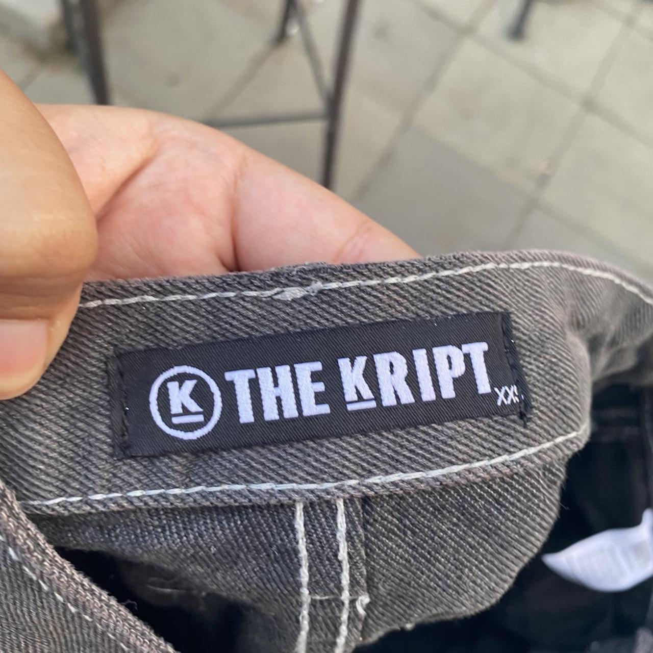 Grunge The kript gray carpenter boyfriend jeans Has... - Depop