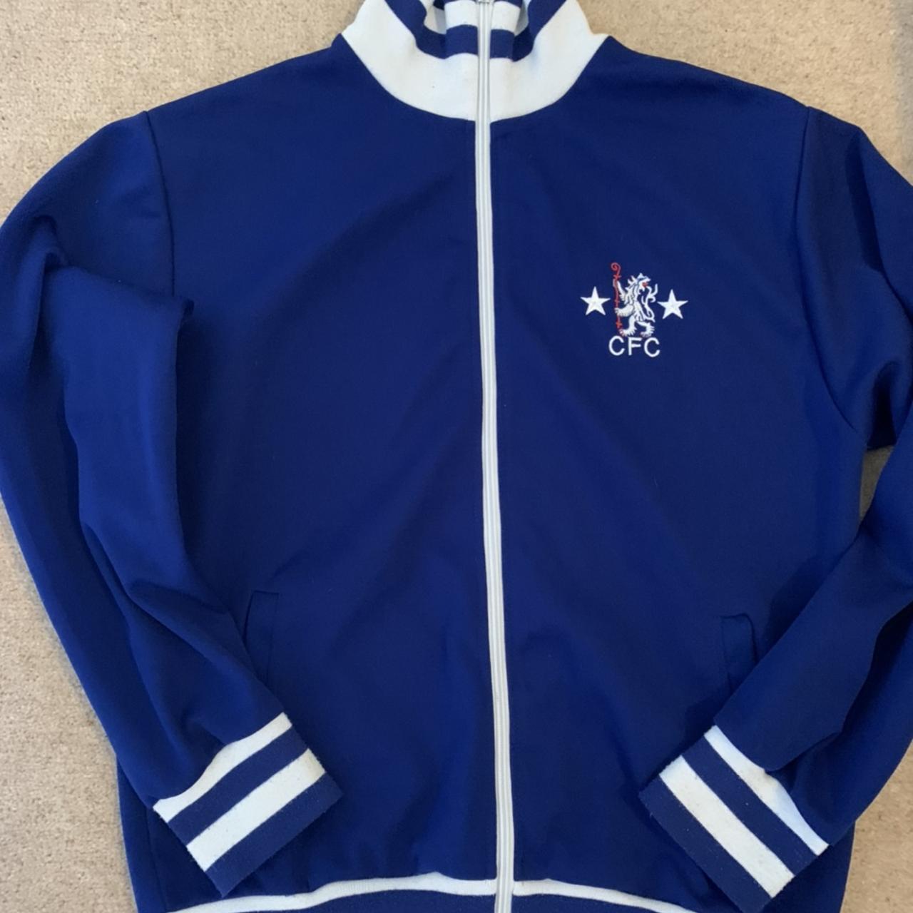 Chelsea 1970 tracksuit jacket. Immaculate condition.... - Depop