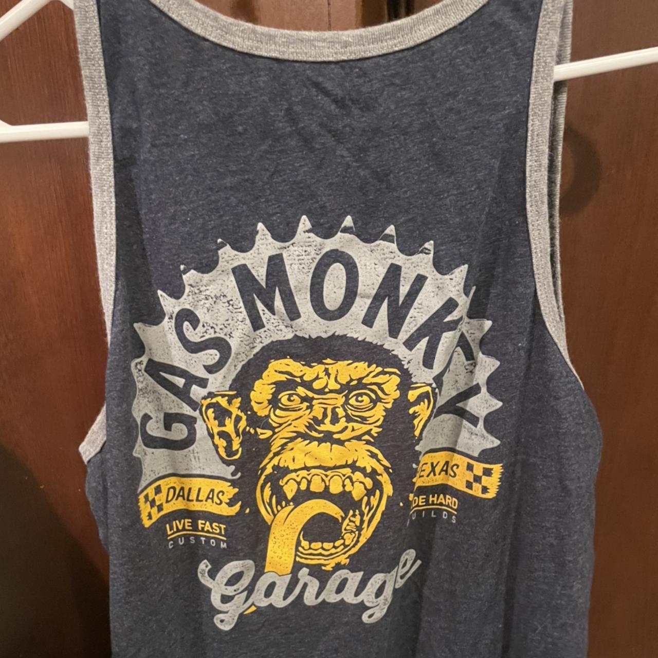 Men’s Large Gas Monkey Muscle Tee #gasmonkey... - Depop
