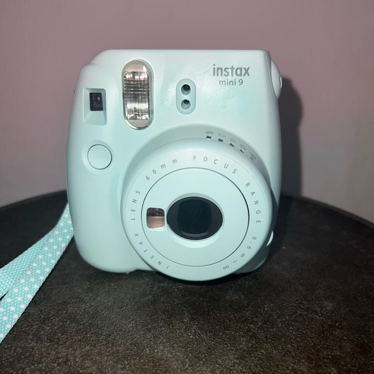 Instax Mini 9 Camera Blue With Matching Bag Depop instax-mini-9-camera-blue-with-matching-bag-depop