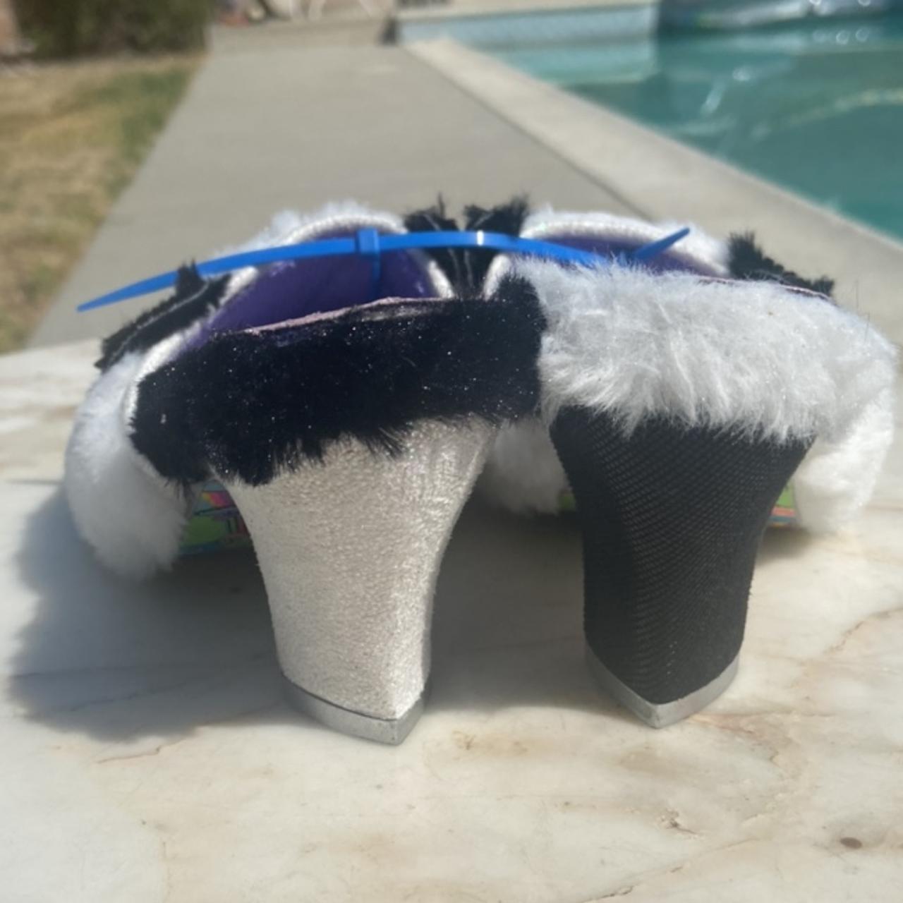 Irregular Choice Panda plush kitten heels. Never... - Depop