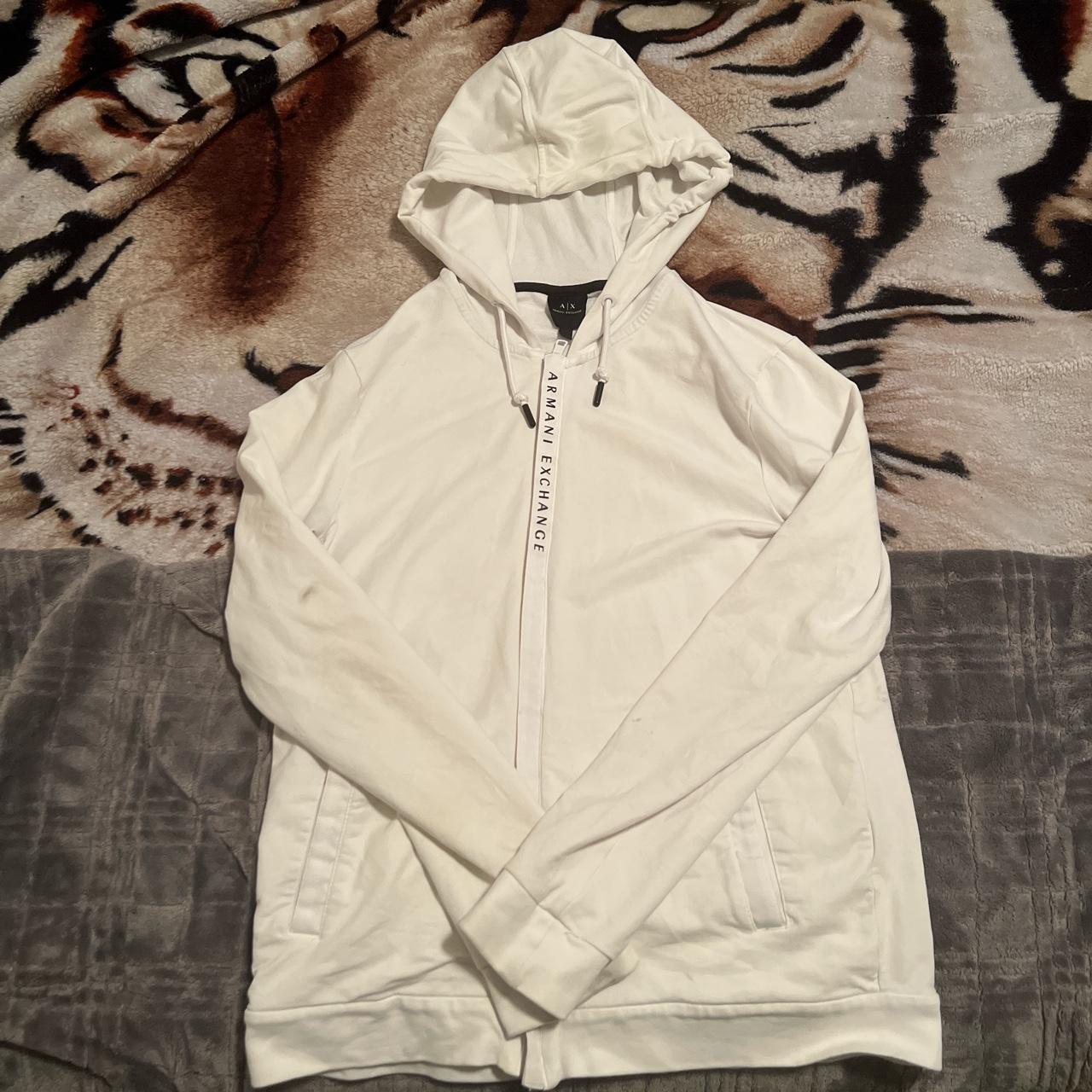 Armani exchange zipper jacket will wash🧼before... - Depop