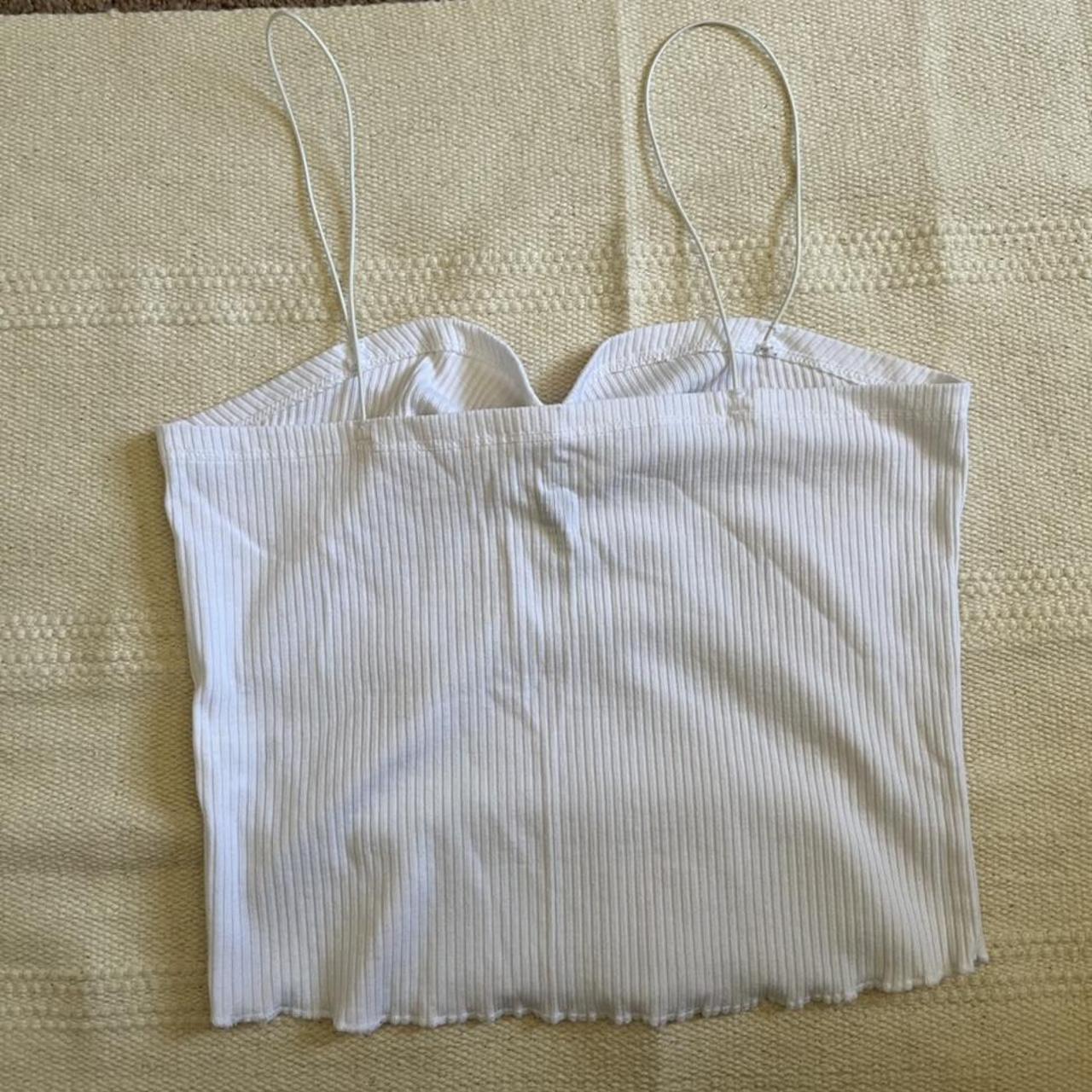 Pacsun white basic tank top #basics - Depop