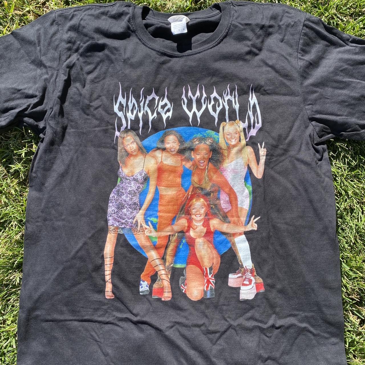 SPICE GIRLS SPICE WORLD TRIBUTE TEE FAN TEE 💕 90s... - Depop