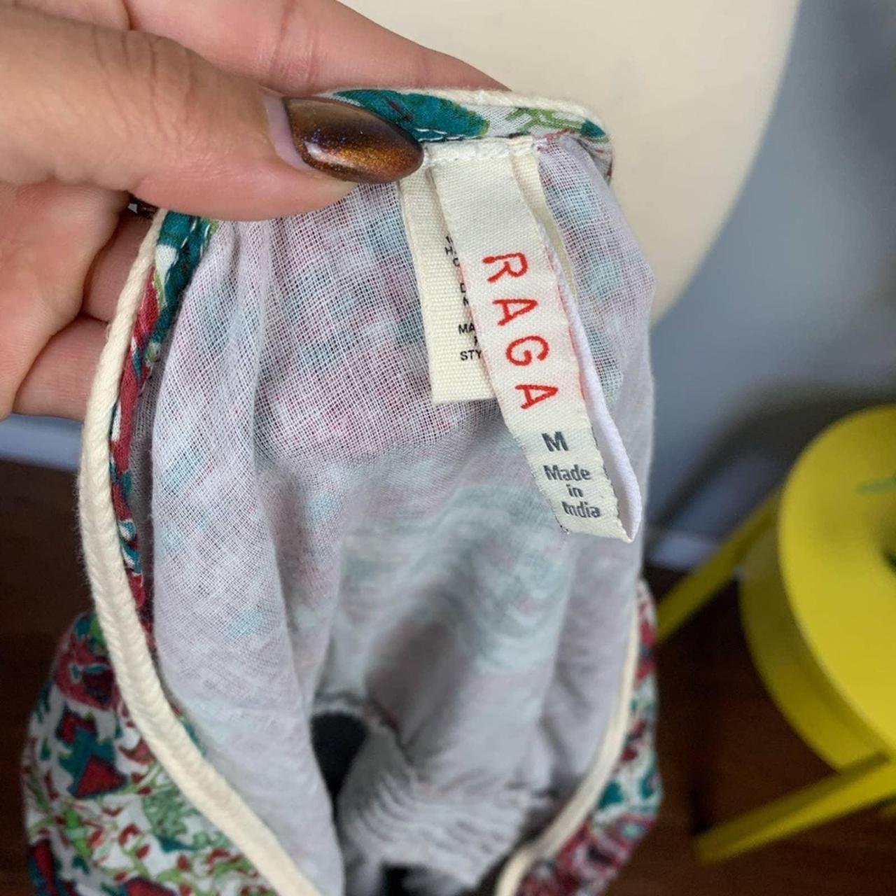 RAGA Boho Sunset Rose Festival Bell Sleeve... - Depop