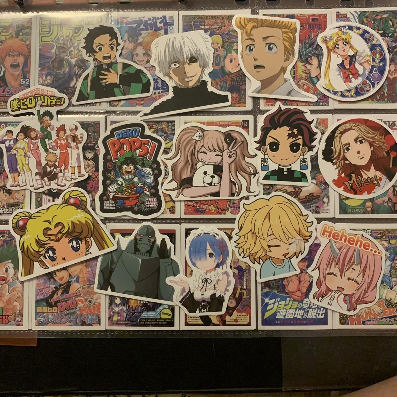 Anime stickers waterproof stickers Anime... - Depop