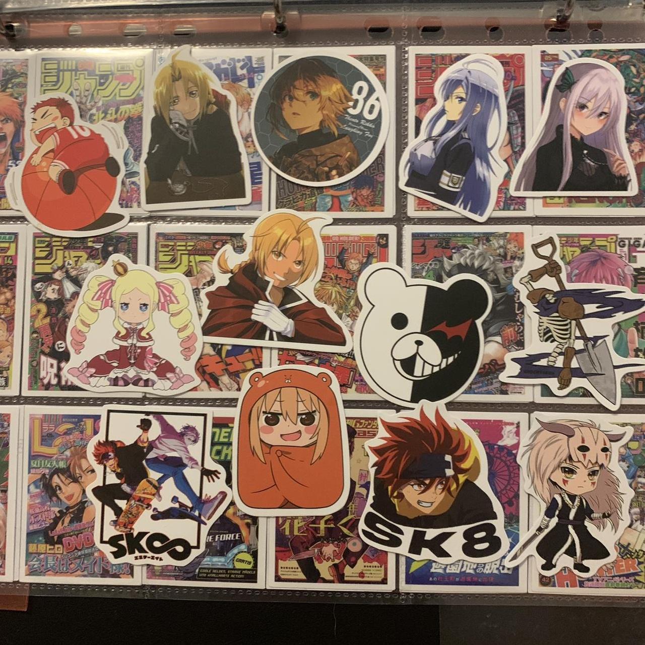 Anime stickers waterproof stickers Anime... - Depop