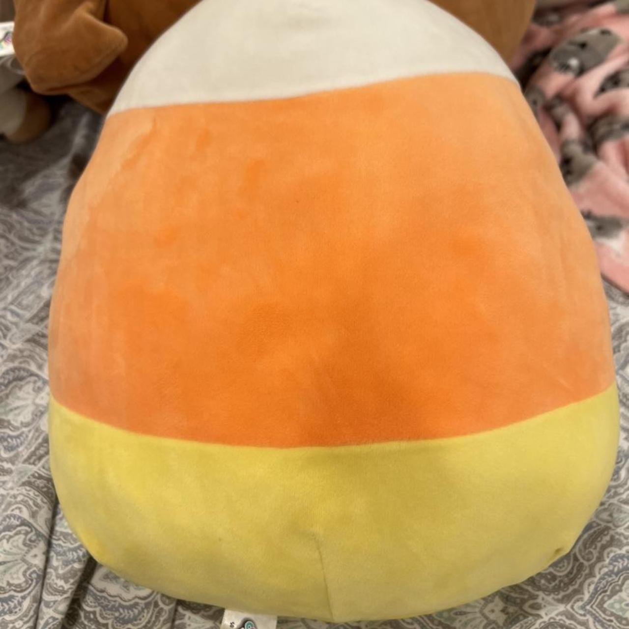 12” cannon the candy corn squishmallow, bnwt. small... - Depop