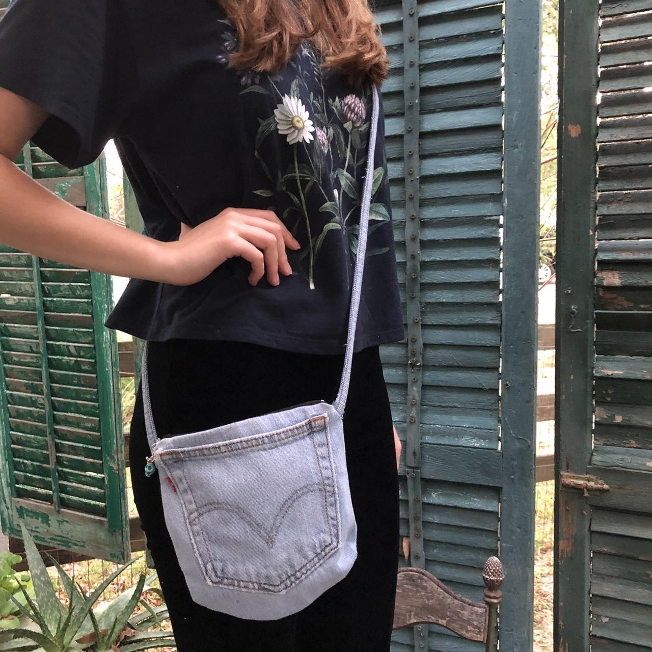 ⭐️Reworked Levi’s Pocket Purse!👖 Handmade denim... - Depop