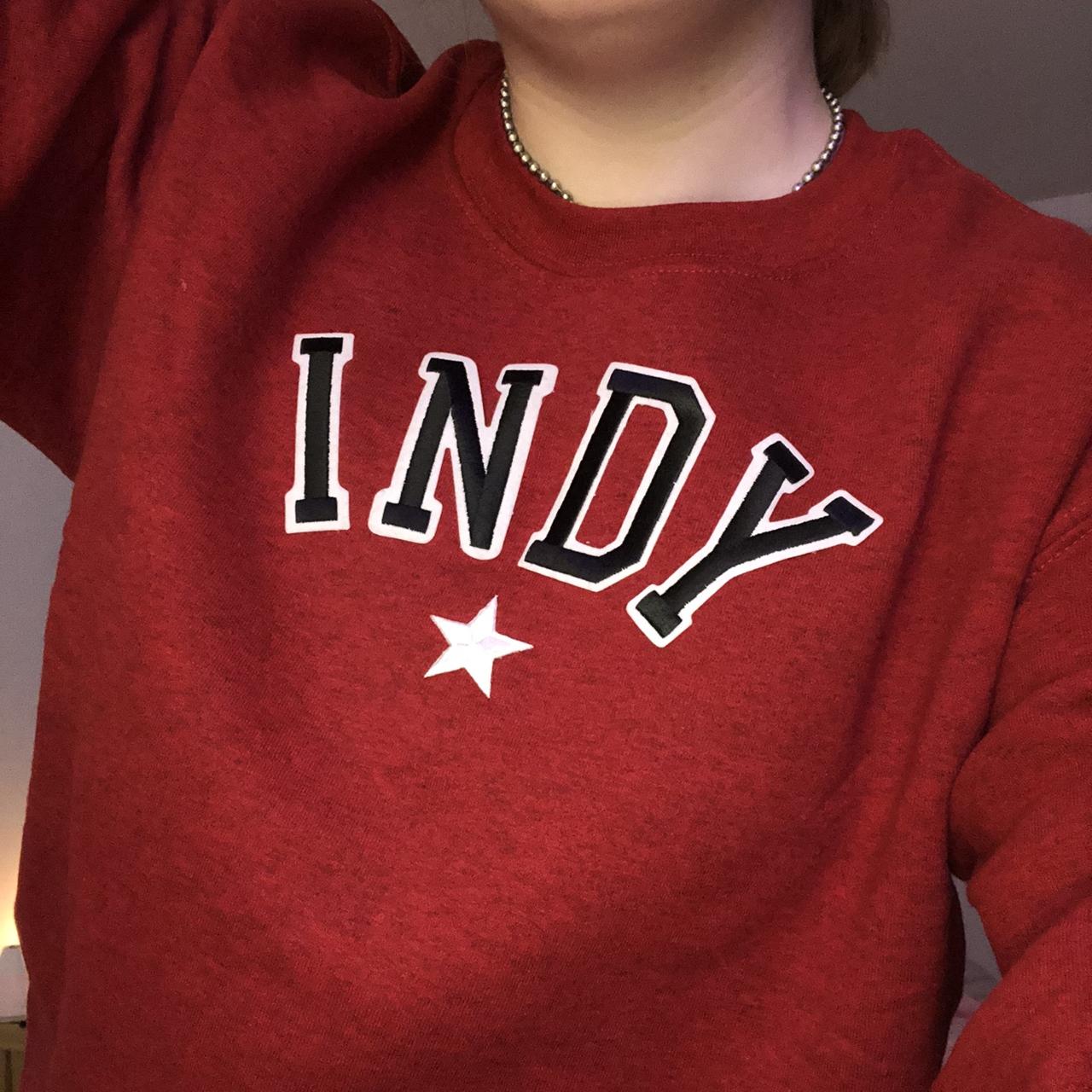 CUSTOM college apparel sweatshirt (example indiana... - Depop