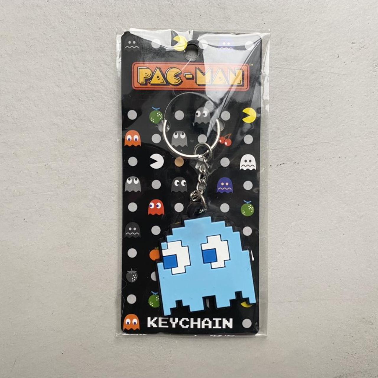 👾 Pac-Man keychain - Blue * FREE POSTAGE ! #pacman... - Depop