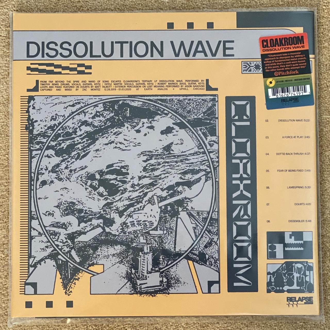 CLOAKROOM - Dissolution Wave - Vinyl - Gatefold... - Depop
