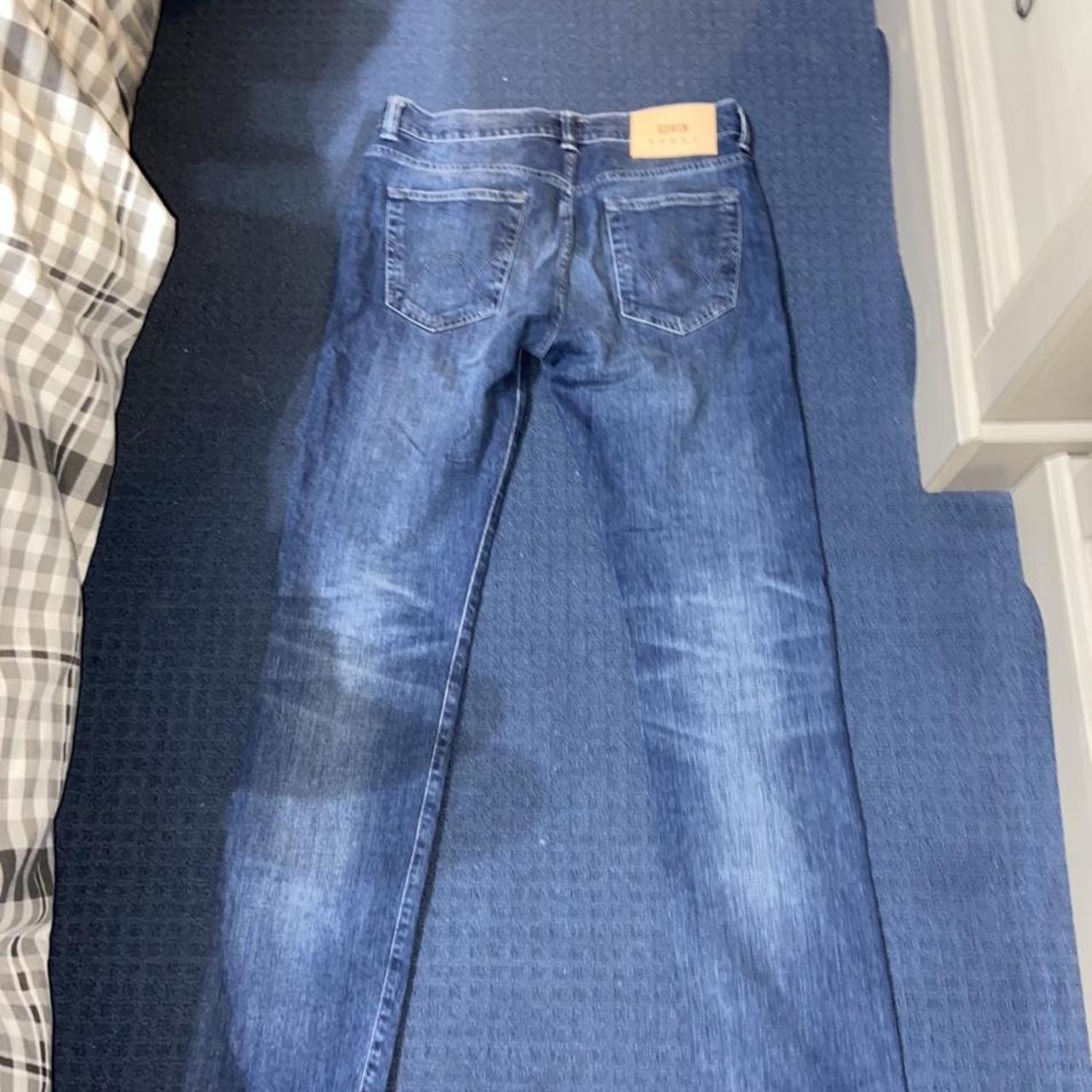 Blue Edwin Jeans ED-80 30x32 Hardly worn - Depop