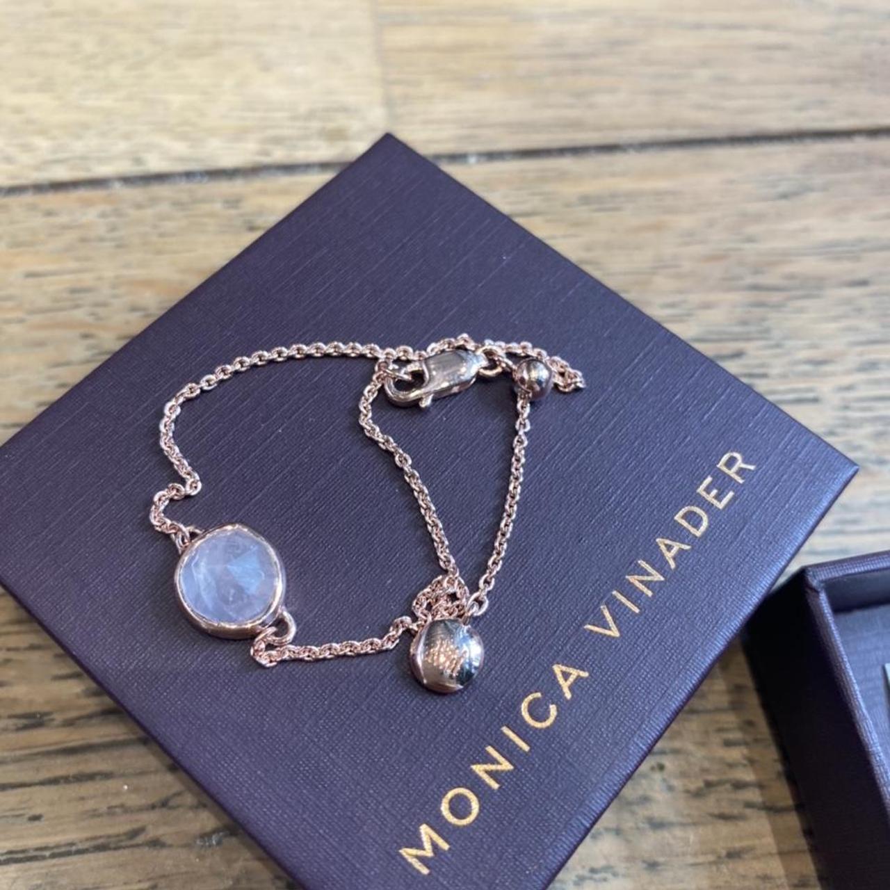 Monica Vinader Women's Pink Jewellery | Depop