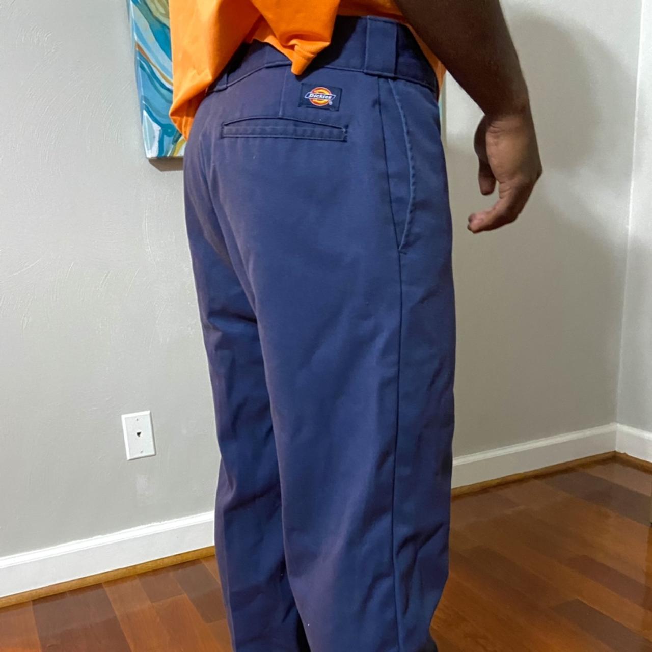 874 navy blue dickies #dickies #vintage #workpants... - Depop
