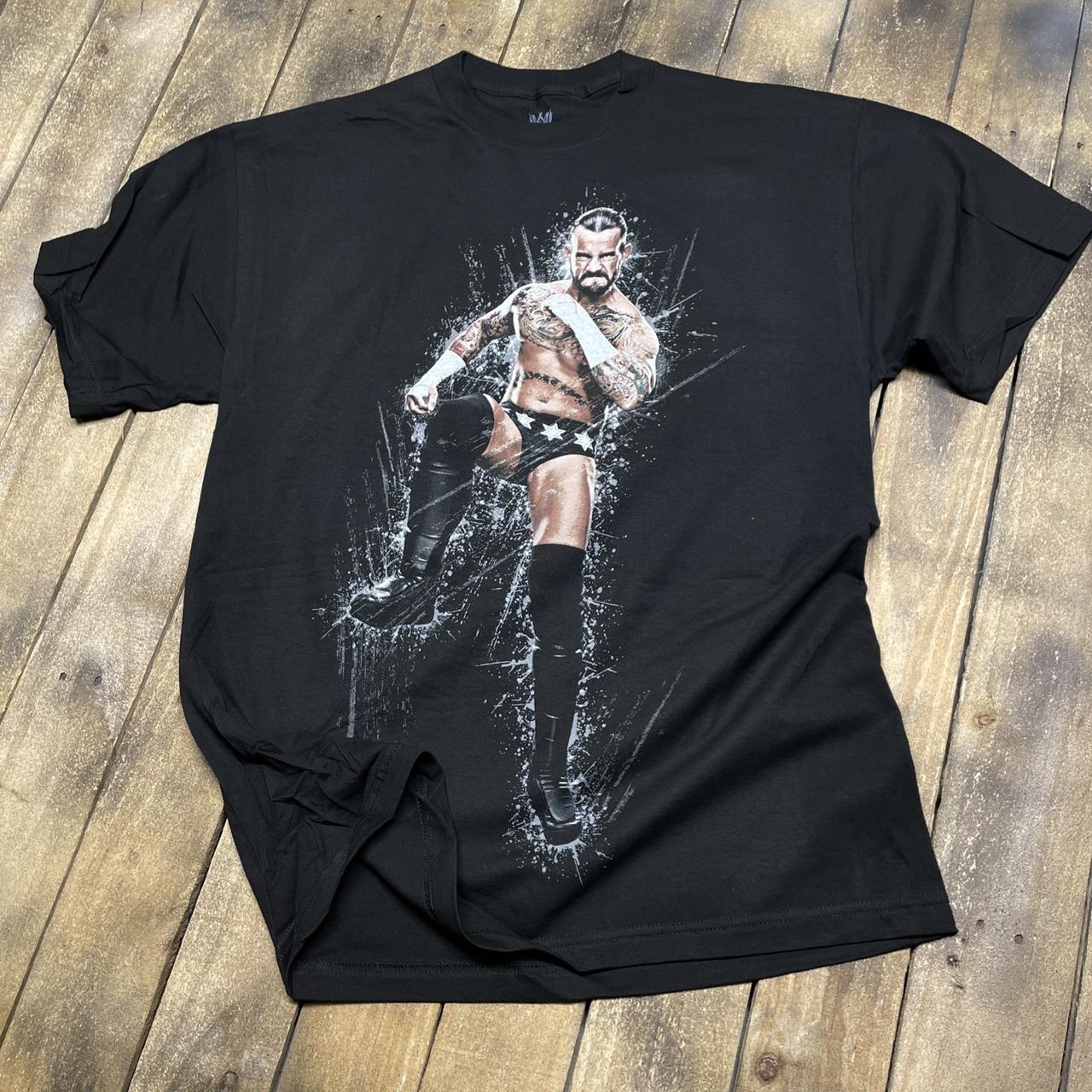 L deadstock 2011 CM Punk WWE t shirt Never worn or... - Depop