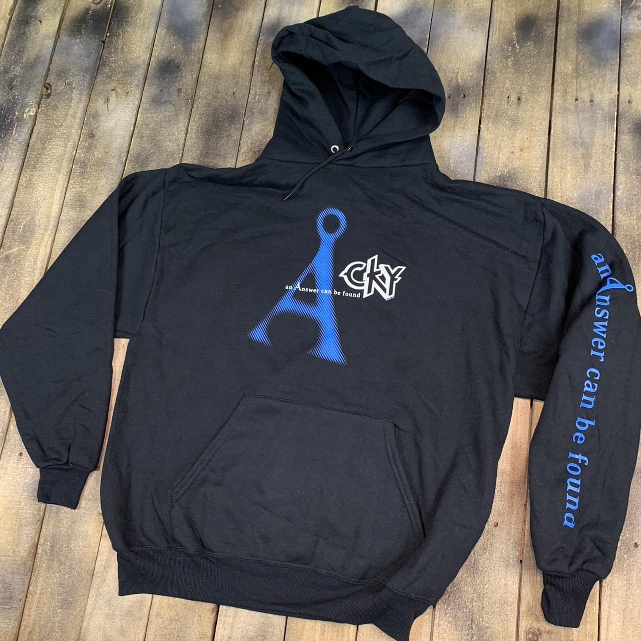 L * deadstock 2005 CKY hoodie sweatshirt * vtg t... - Depop