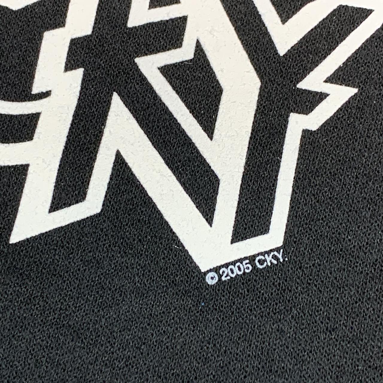 L * deadstock 2005 CKY hoodie sweatshirt * vtg t... - Depop
