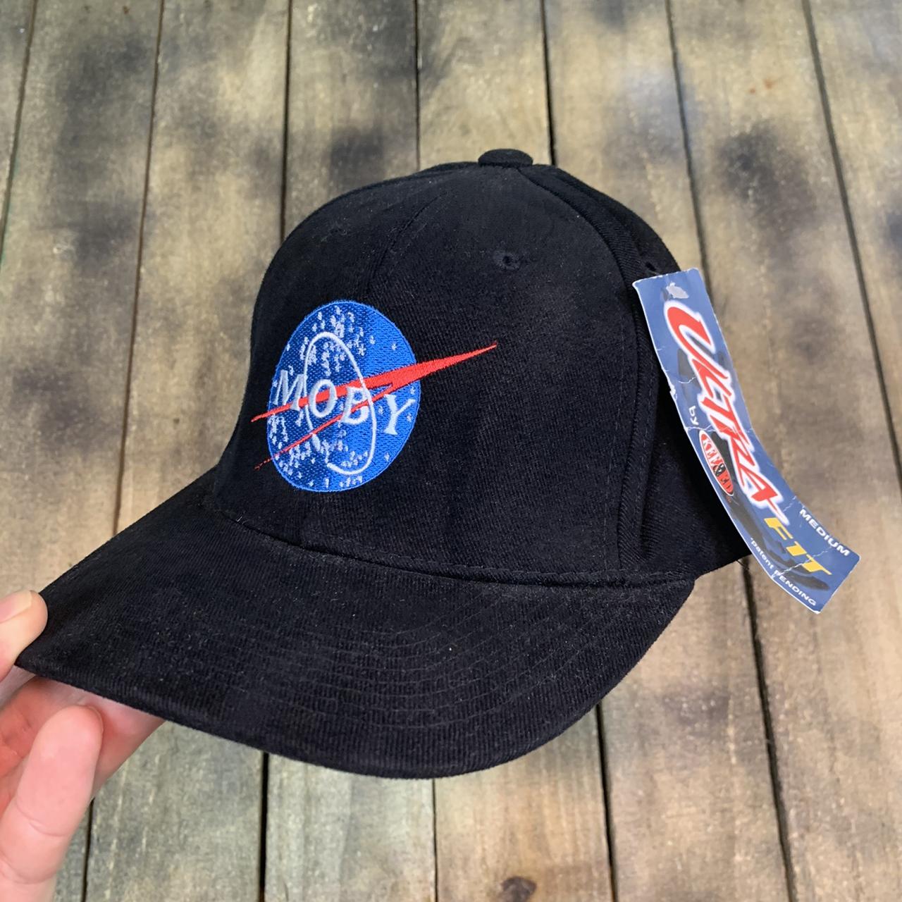 Deadstock vintage 2002 MOBY 18 fitted hat *... - Depop