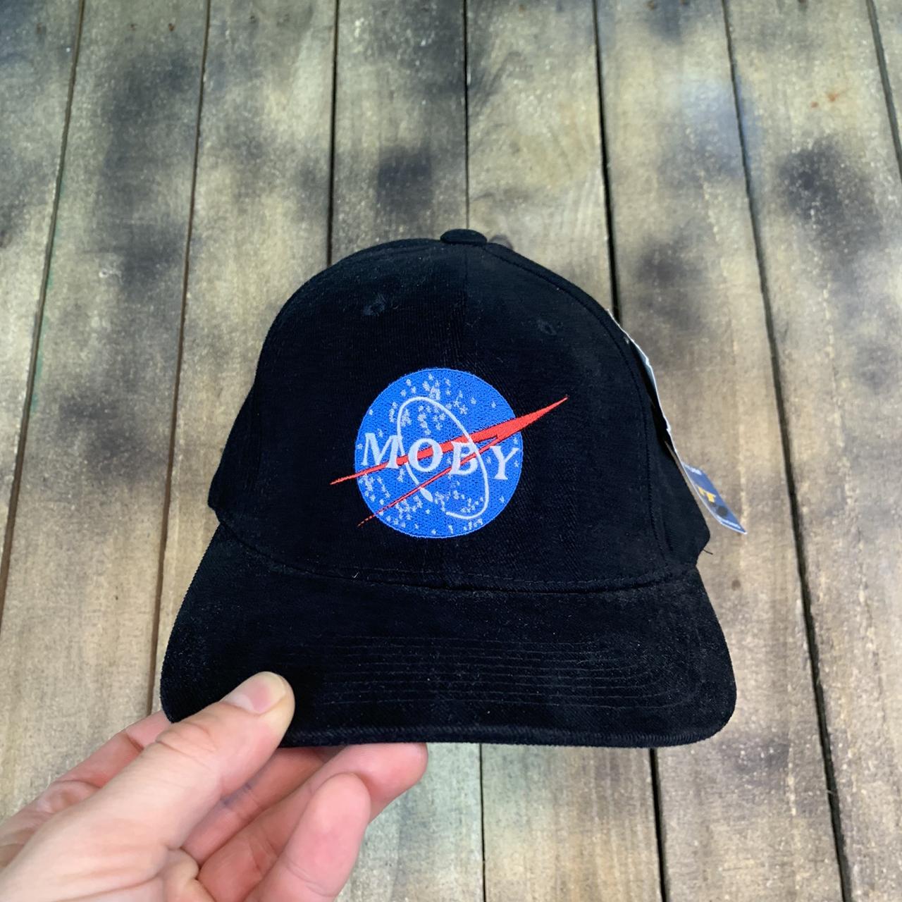 Deadstock vintage 2002 MOBY 18 fitted hat *... - Depop