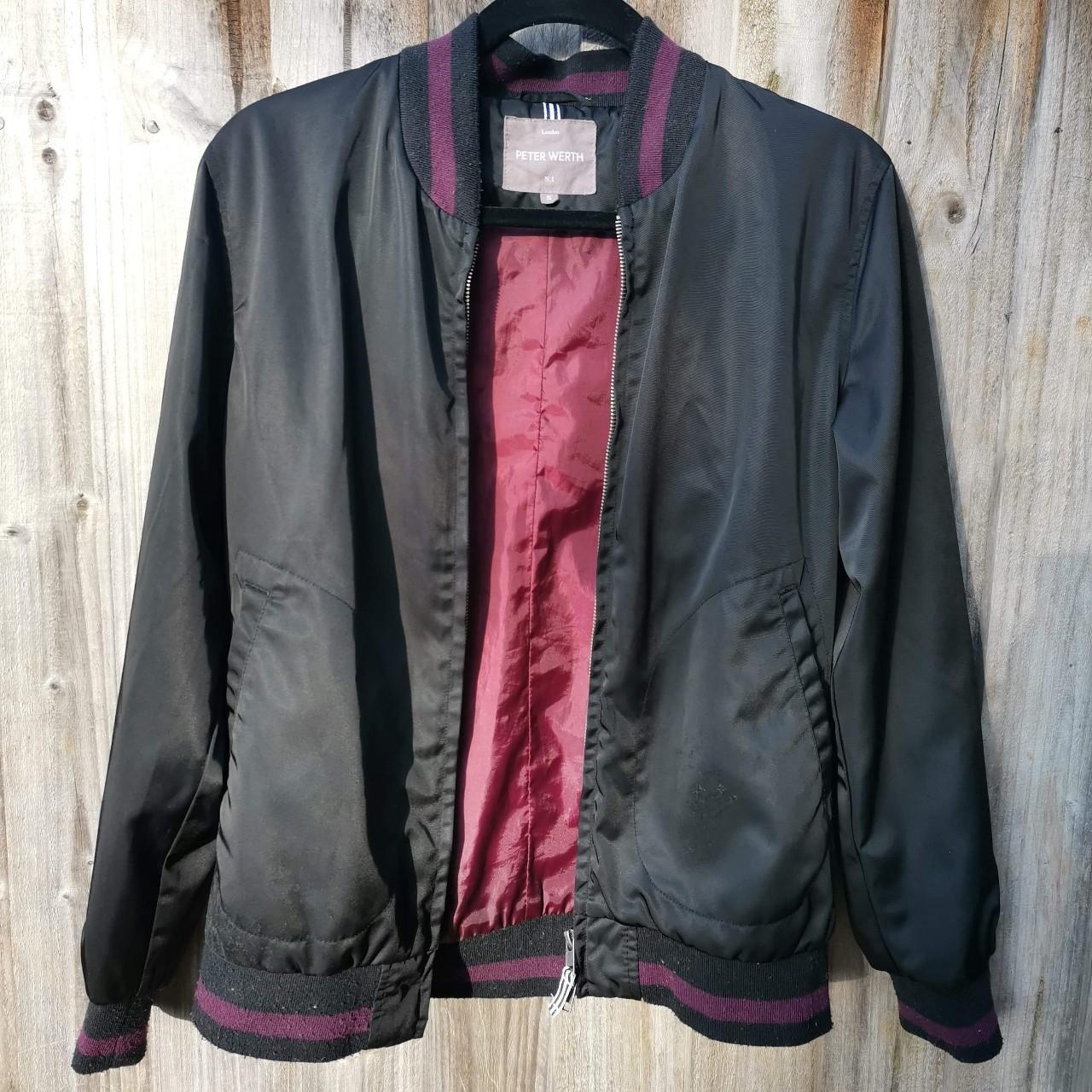 Peter Werth Bomber Jacket Size S such a well made... - Depop