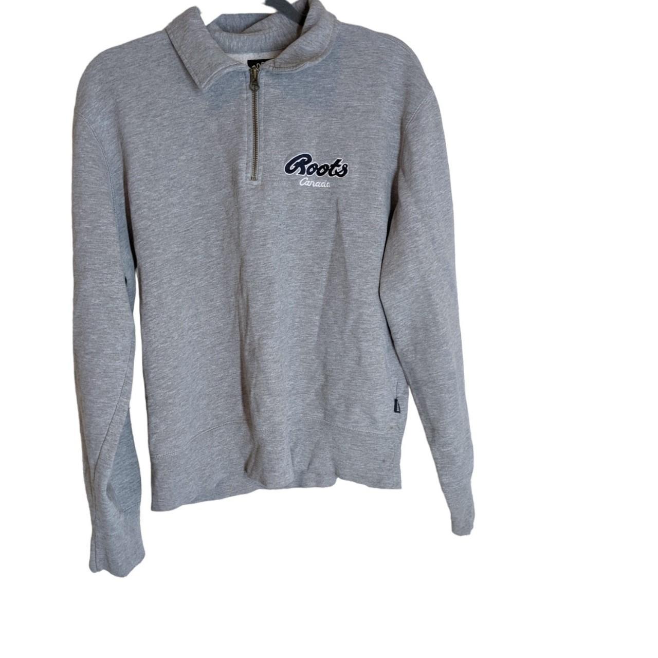 Roots Women's Grey Sweatshirt | Depop