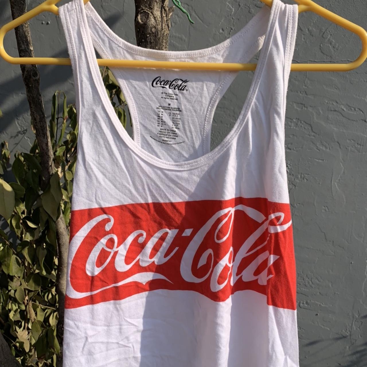 Coca-Cola muscle tee tank 🥤 ♡ received as a gift a... - Depop